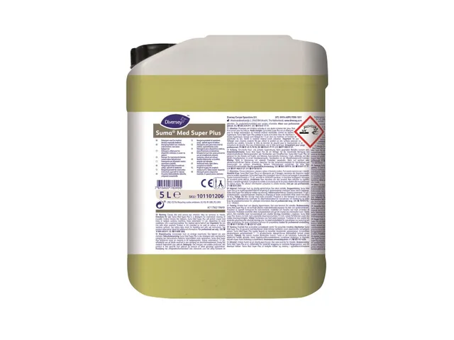Diversey Suma Med Super Plus W3051 Vaatwasreiniger 5 Liter