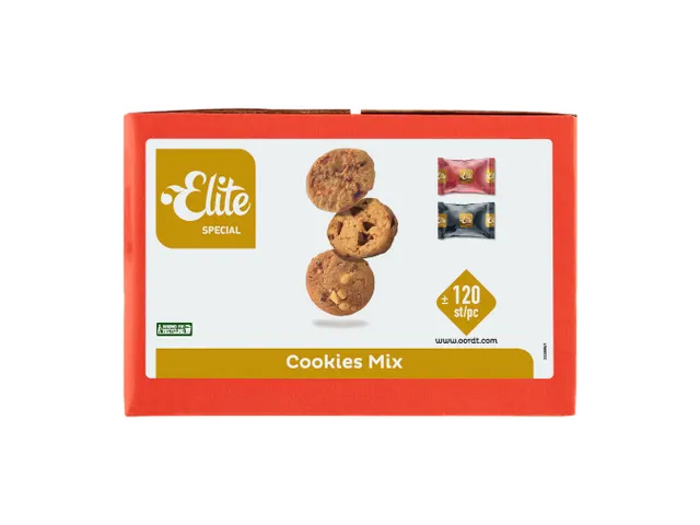 Koekjes Elite cookies mix 120 stuks
