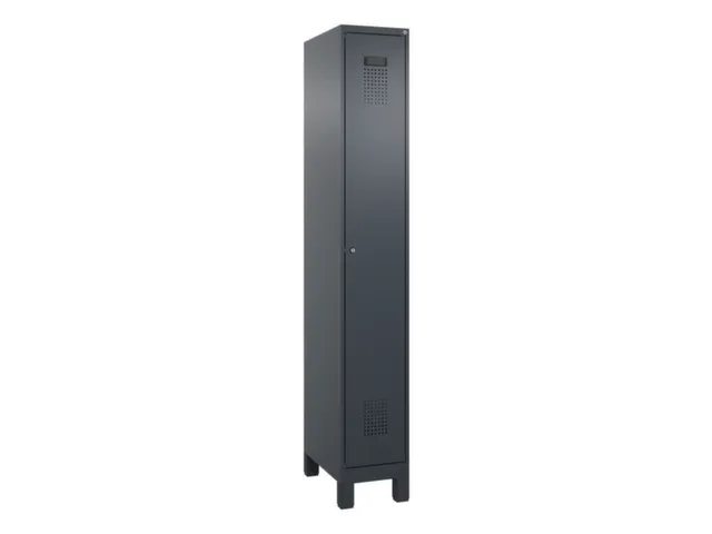 C-Plus-P locker voor scheiding van kleding,HxBxD 1950x300x500mm,1vak