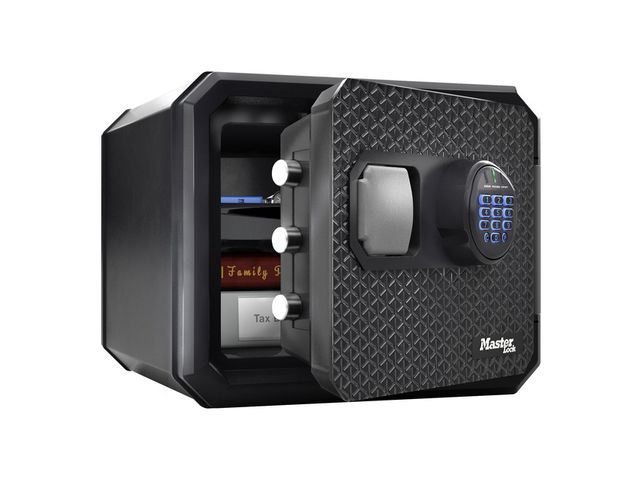 Master Lock Kluis MasterLock brandvrij en waterdicht electronisch combi ...