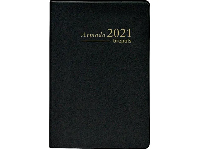 Brepols agenda Armada Seta 4-talig, zwart, 2024