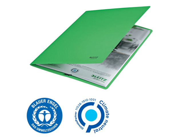 Leitz 3908 Recycle Map A4 Elastische Sluiting Karton Groen ...