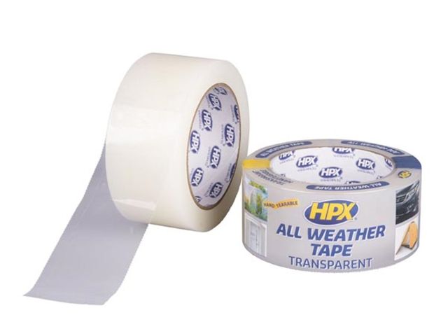 HP All Weather Tape - Transparant 48mm x 25m | DiscountOffice.be