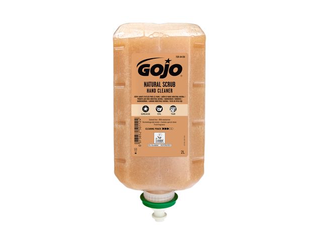 Gojo P7335-04 natural scrub handcleaner 4x2000ml | DiscountOffice.nl
