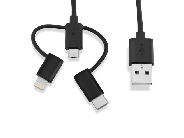 V7 Lightning/usbc/micro Usb Kabel 1 Meter
