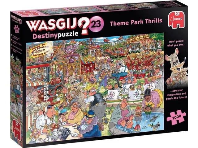 Jumbo Puzzel Wasgij Destiny 23 Spektakel In Pretpark! 1000 stukjes