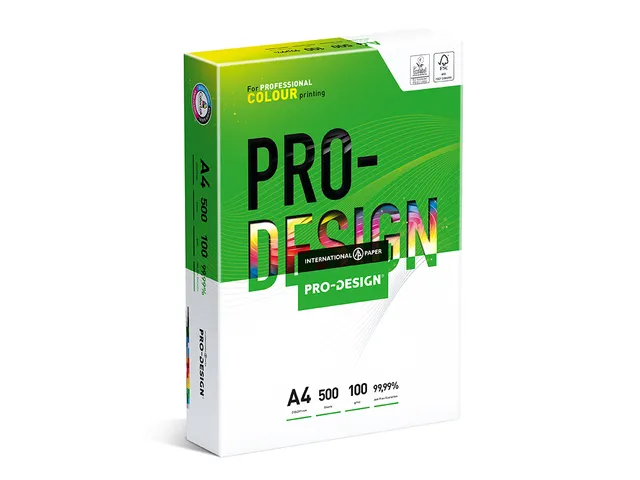 DiscountOffice Printpapier Prodesign Colorlok A4 100 Gram Voordeelbundel