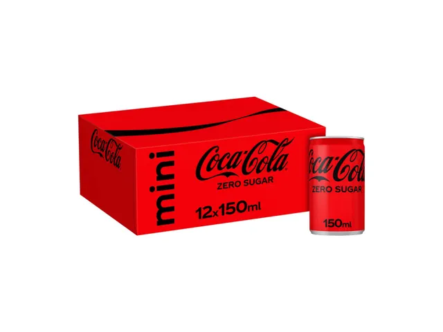 Frisdrank Coca Cola zero blik 330ml