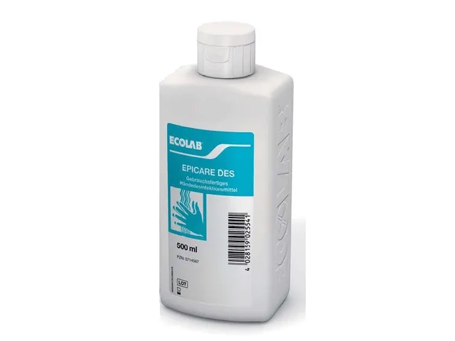Ecolab Epicare Des Handdesinfectant 500ml, doos 6 stuks