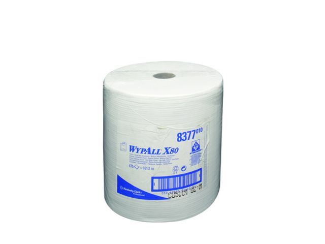 Kimberly Clark Professional WypAll Poetsrol X80 1-laags wit ...