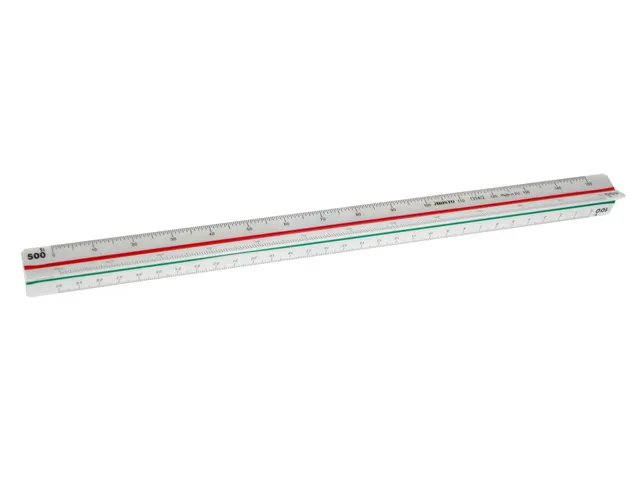 schaalstok Aristo 30 cm 1:100:200:250:300:400:500