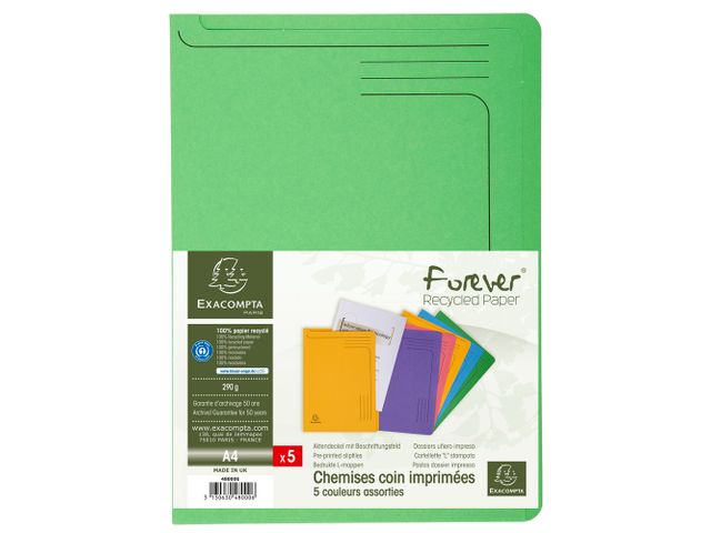 Exacompta PK 5 FOREVER L-map bedrukt geass. | DiscountOffice.nl