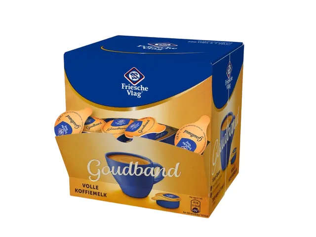 Koffiemelk Friesche Vlag goudband 7 ml 200 cups