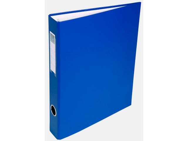 Exacompta Ringmap karton/PP A4 4D-R 30mm blauw | DiscountOffice.nl