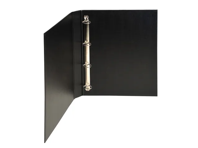 Exacompta Ringmap A4 P 4 ringen 25mm Zwart