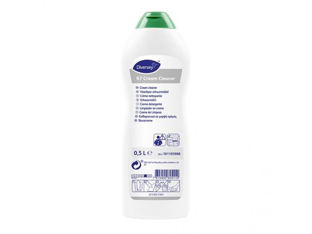 Diversey Room Care R7 Cream Cleaner W338+ 12x0.5 Liter | DiscountOffice.nl