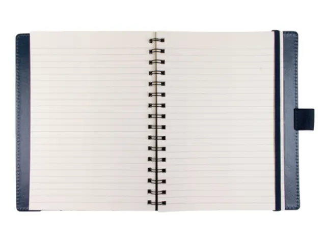 Notitieboek Multo Hannibal A5 kunstleder blauw