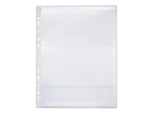 Showtas Oxford A4 PP 200µ glashelder met sluitklep 10 stuks
