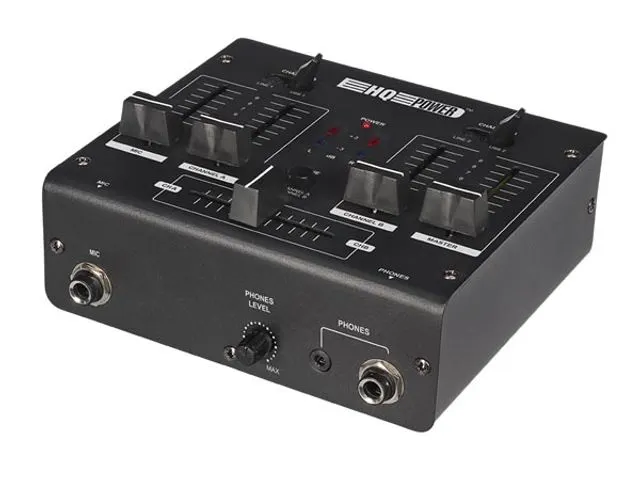 Hq-power OUTLET 2-kanaals Mengpaneel Met 2 Usb-poorten