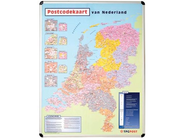 Nobo Postcodekaart Nederland | DiscountOffice.be