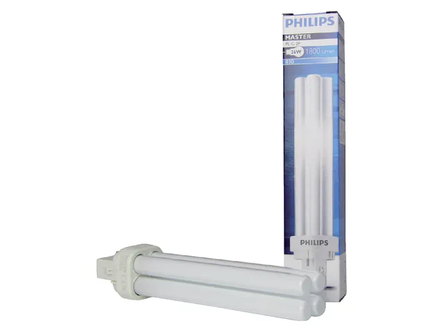 Spaarlamp Philips Master PL-C 2P 26W 1800 Lumen 830 warm wit