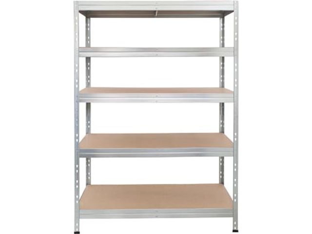 Ar Shelving Magazijnrek 180x120x50cm 5 Legborden HDF