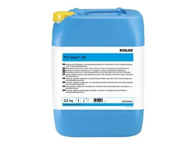 OUTLET Ecolab P3 Topax 66 22 g Vloeibaar Alkalisch Reiniging